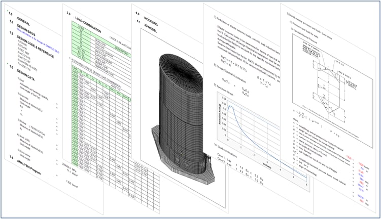 Concrete Silo Design Applied with ACI 313-97 [sample download]