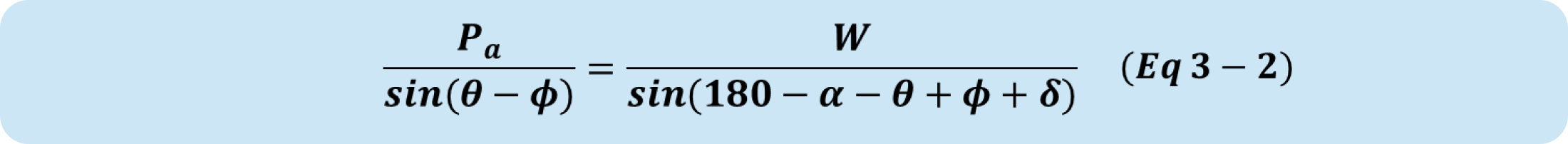 Coulomb's wedge theory of earth pressure