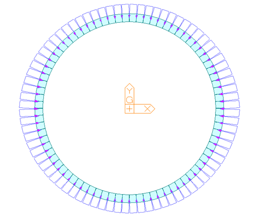 2D Structural Analysis of Vertical Shaft using SW