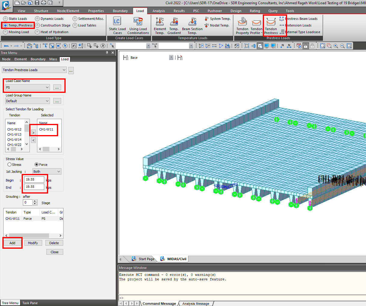Innovative Approaches in Prestressed Girders Bridge Design