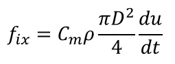 Wave Calculation : Morison Equation