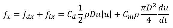 Wave Calculation : Morison Equation