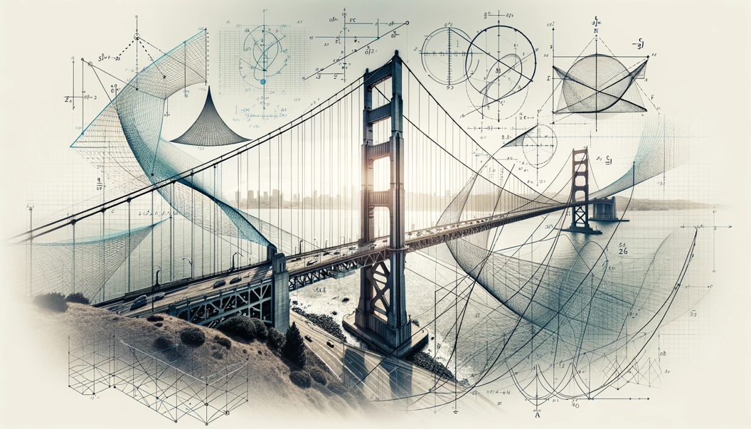 Exploring Trigonometric Methods in Suspension Bridge Analysis